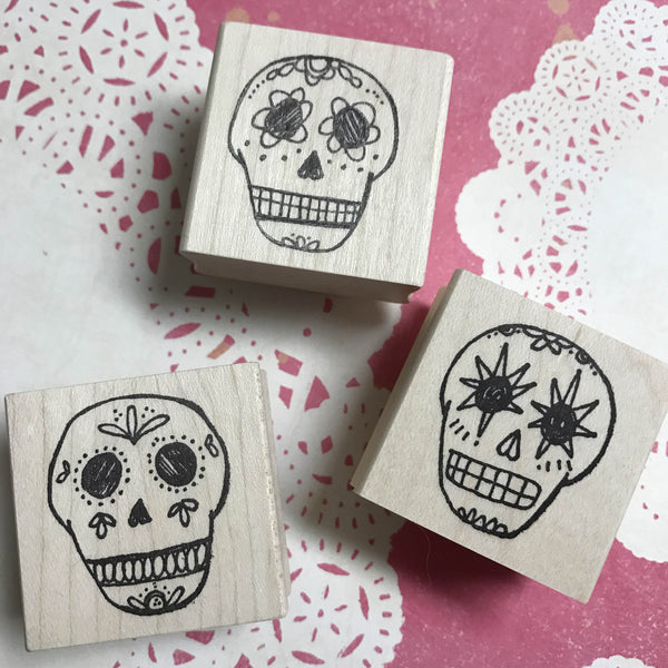 Kae Pea | KPBD03 | Bone Doddies Stamp Set – RubberMoon