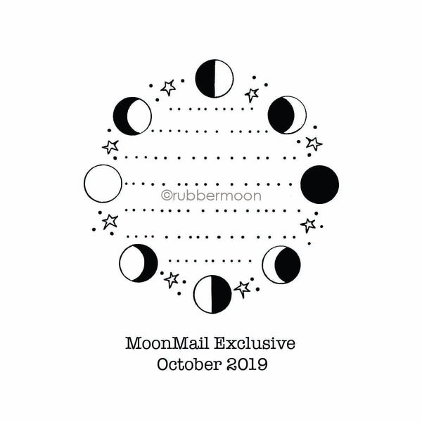 MoonMail Exclusive | October 2019 | Moon Phases Label – RubberMoon