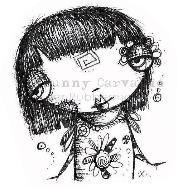 Sunny Carvalho | SC116G - Pixie Dust - Rubber Art Stamp – RubberMoon